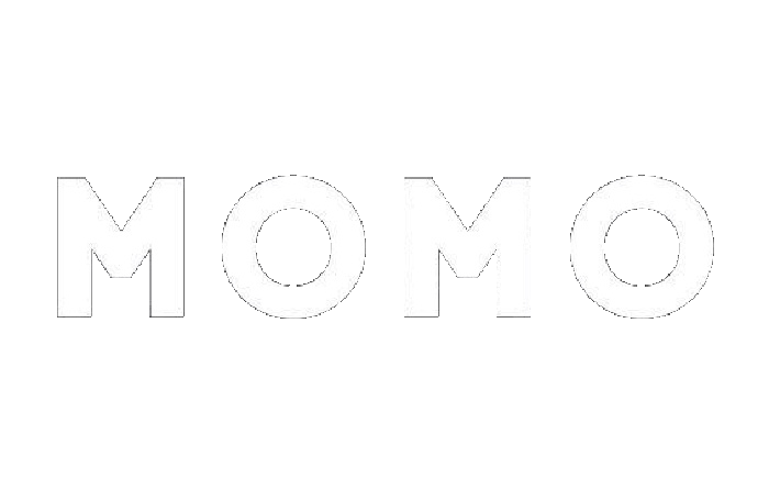 Momo Logo Black And White